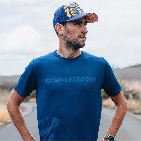 Футболка мужская Compressport Logo AM00181B-548 |Купить в Интернет-магазине